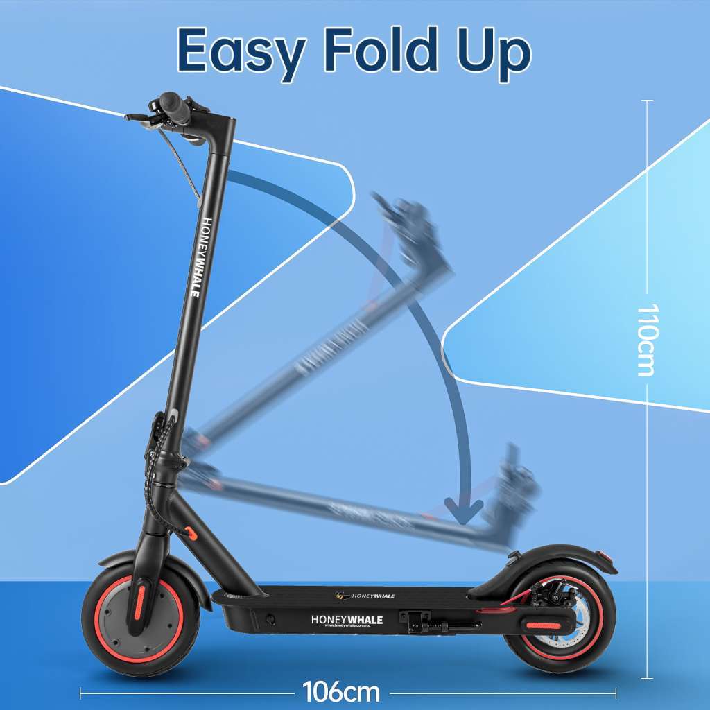 32KM/H-Up to 25KM Electric Scooter E9 PRO | HONEY WHALE