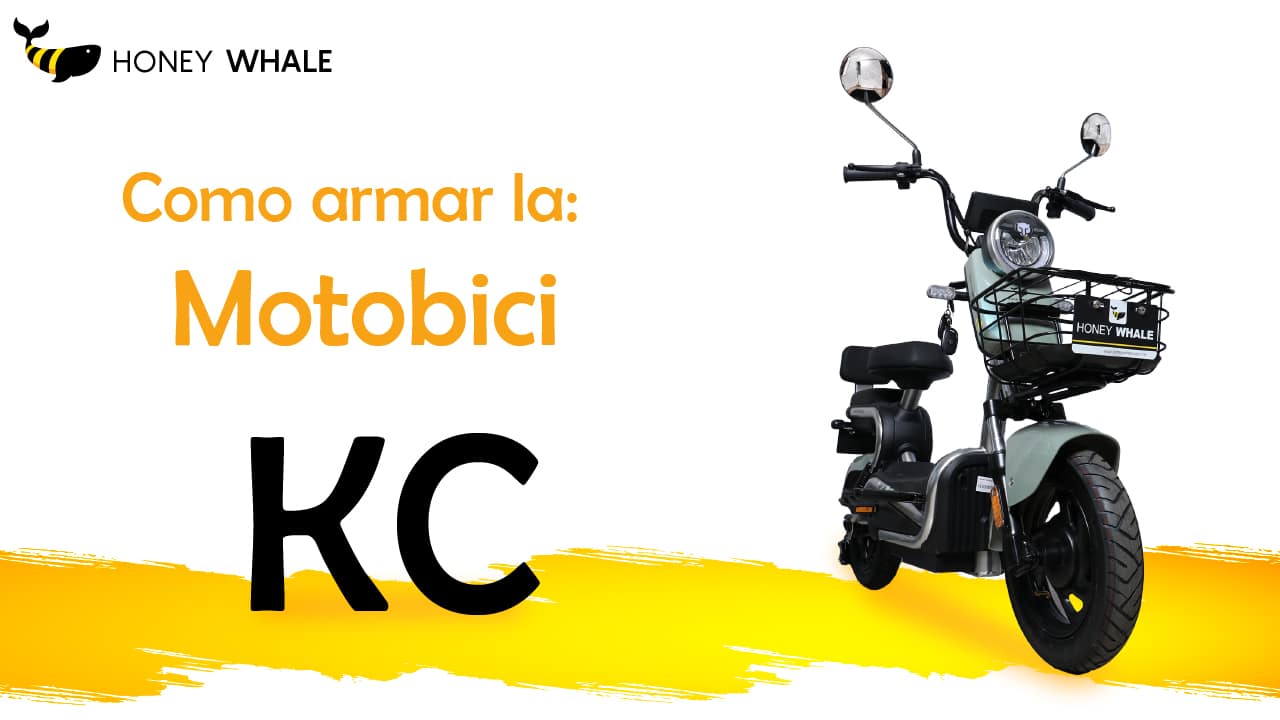 How to assemble the Moped KC HONEY WHALE | HONEY WHALE