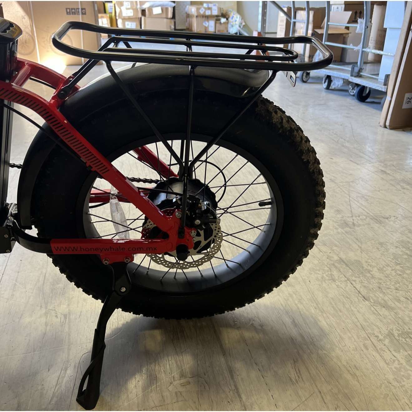 F6 Pro Rear Rack (Carrier) | HONEY WHALE