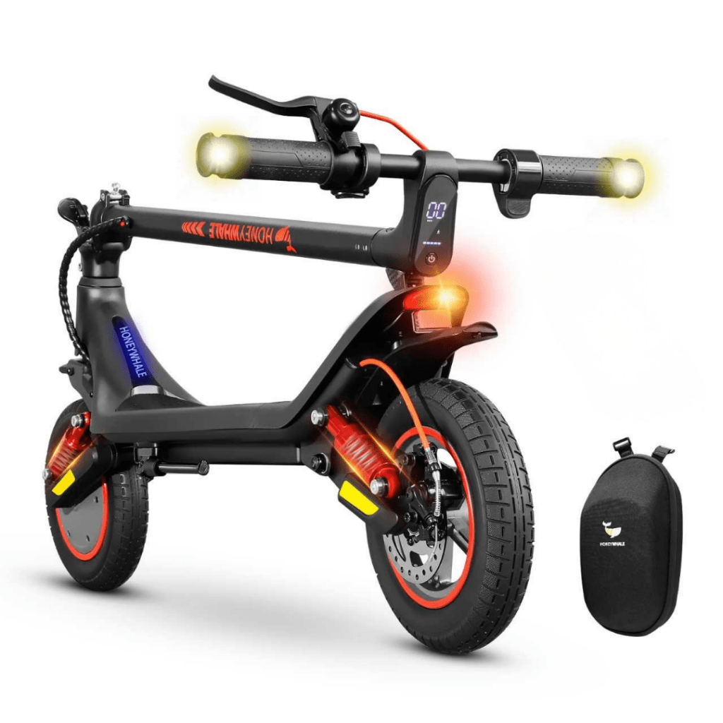 32KM/H-Up to 25KM-10″ Tire-Dual Shock Absorbers -Electric Scooter M1 ...